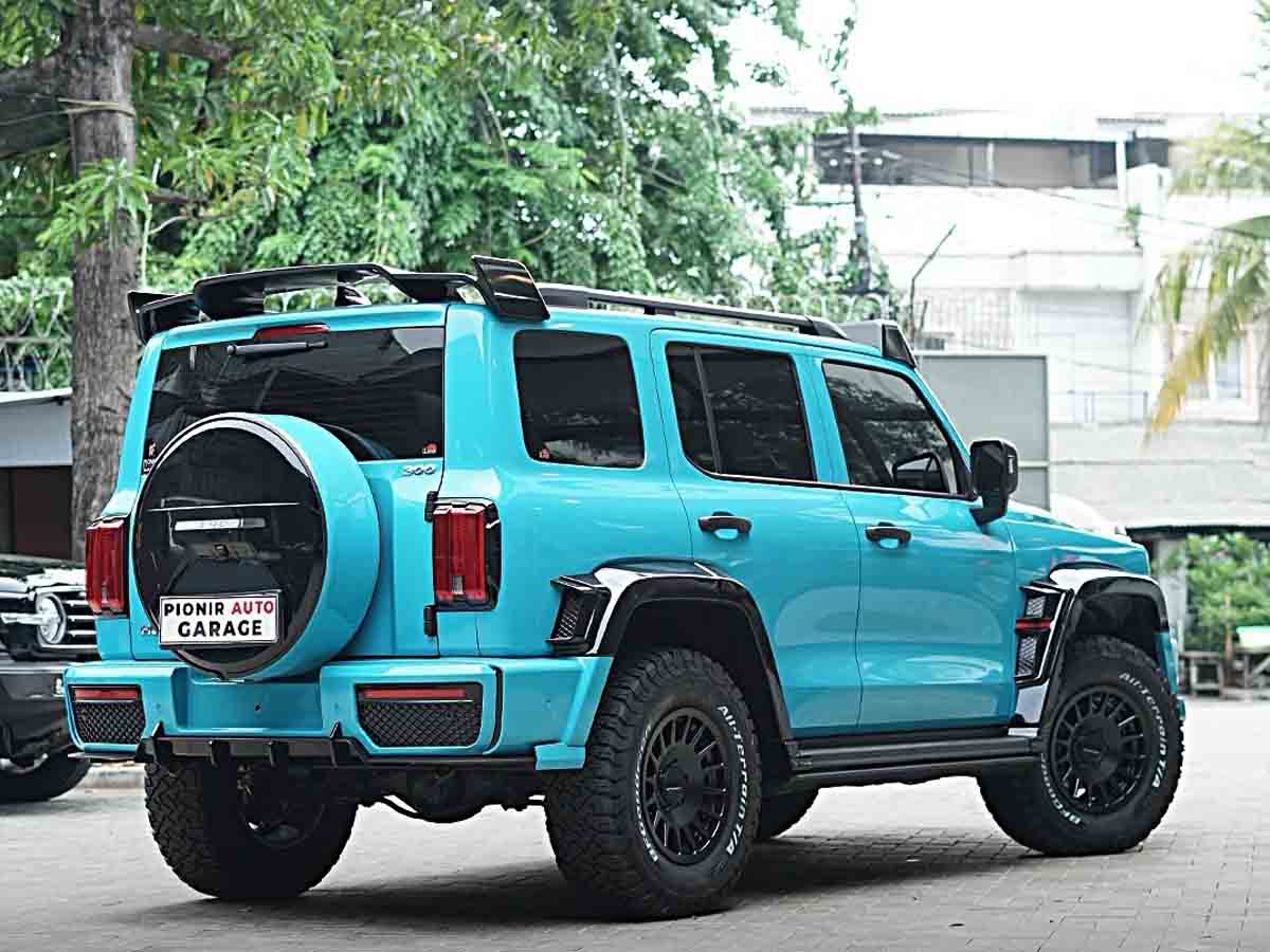 Modifikasi GWM Tank 300 Body Kit Brabus yang Super Bagus!